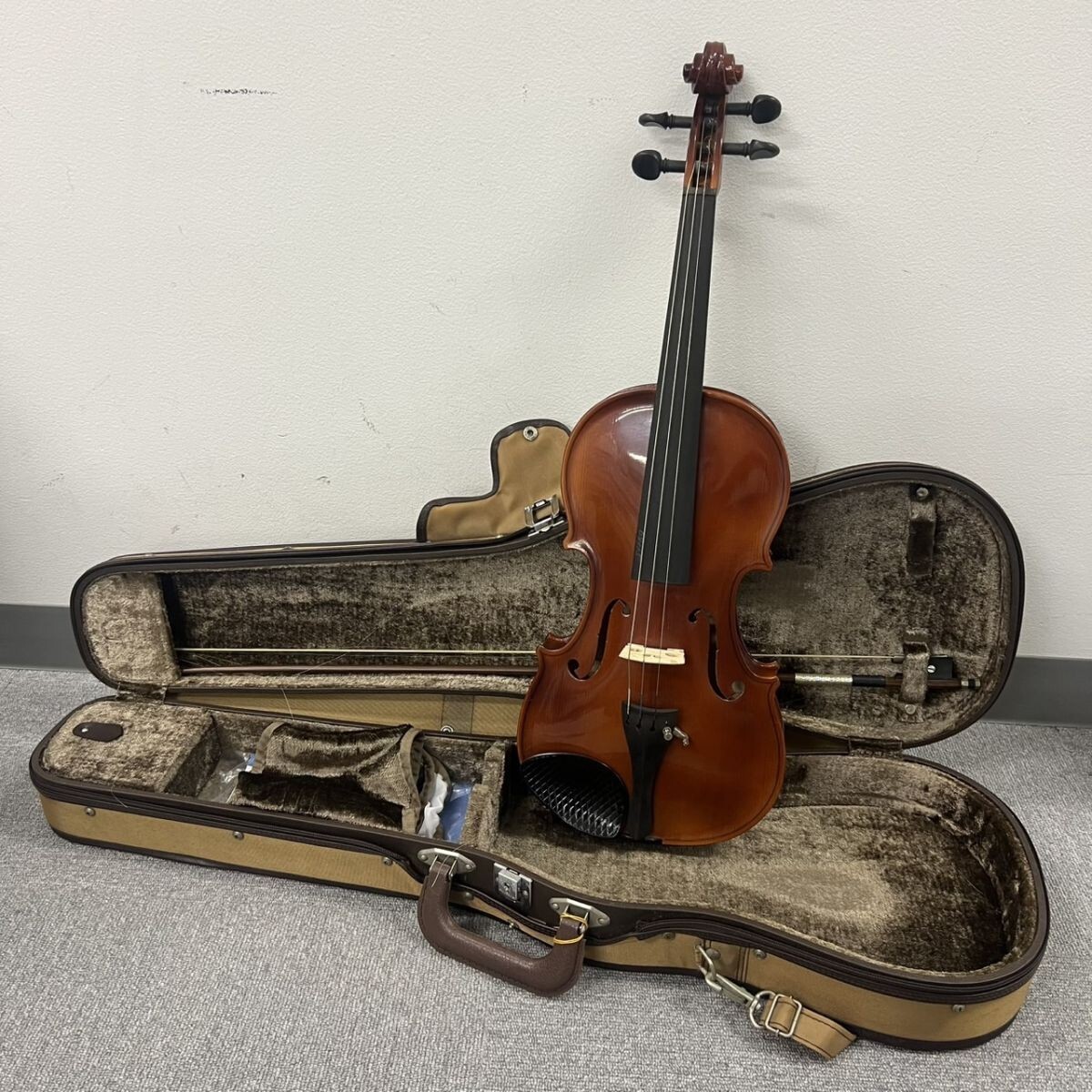 K660-I58-3788 JosefJan Dvorak ドヴォルザーク バイオリン ケース付 弓付 弦楽器 ヴァイオリン全長約60cm(バイオリン)｜売買されたオークション情報、yahoo ...