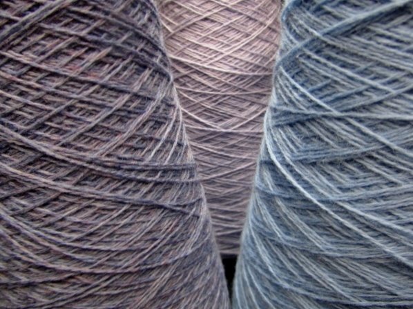 Yahoo!オークション - 毛糸・ウール100%・パステル・3玉セット 820g S-...