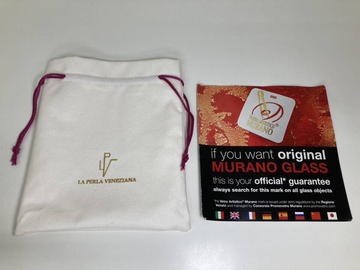 Yahoo!オークション - LA PERLA VENEZIANA ムラーノガラス ベネチアン...