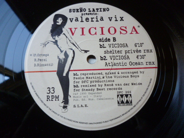 Yahoo!オークション - Sueo Latino Presents Valeria Vix / Viciosa ア...