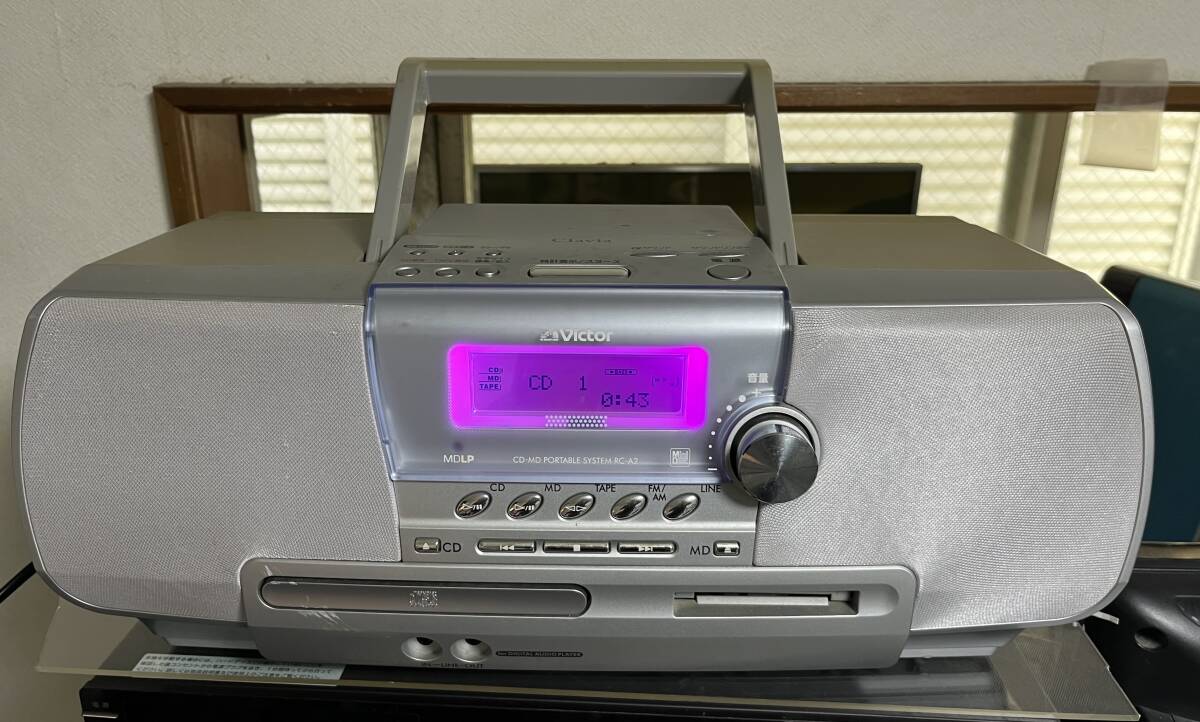 Yahoo!オークション - Victor オーディオシステム RC-A2-S 中古動作品...