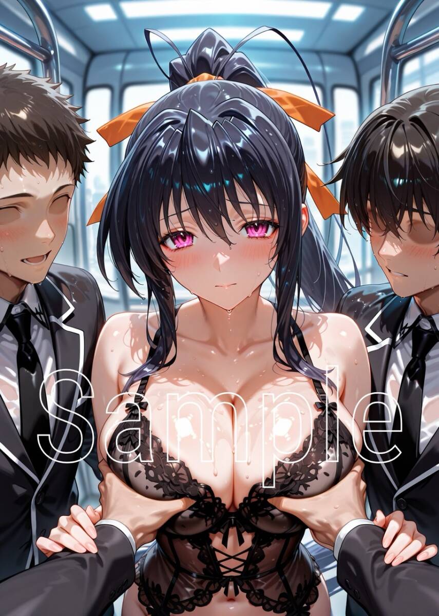 ND0664 1点もの 姫島朱乃 ハイスクールDxD 同人 A4 ポスター 高画質 アニメ イラスト 美女 巨乳 セクシー ファンアート(新品)のオークション落札情報