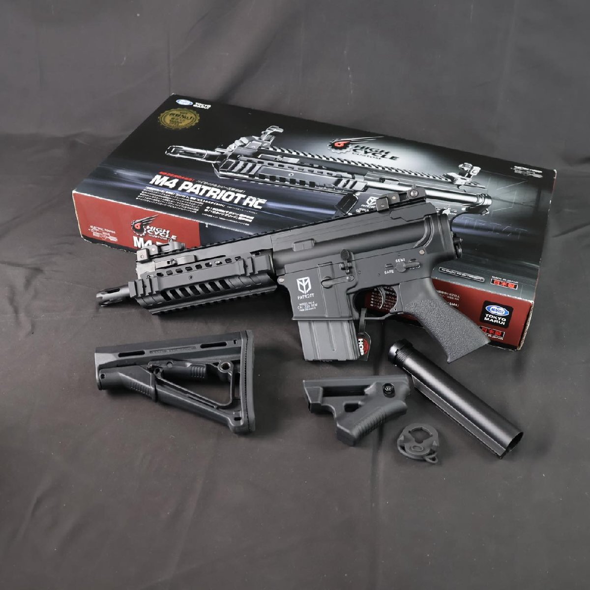 東京マルイ M4 PATRIOT HC 電動ガン ハイサイクル パトリオット #13516(電動ガン)｜売買されたオークション情報、yahooの商品情報をアーカイブ公開 - オークファン ...