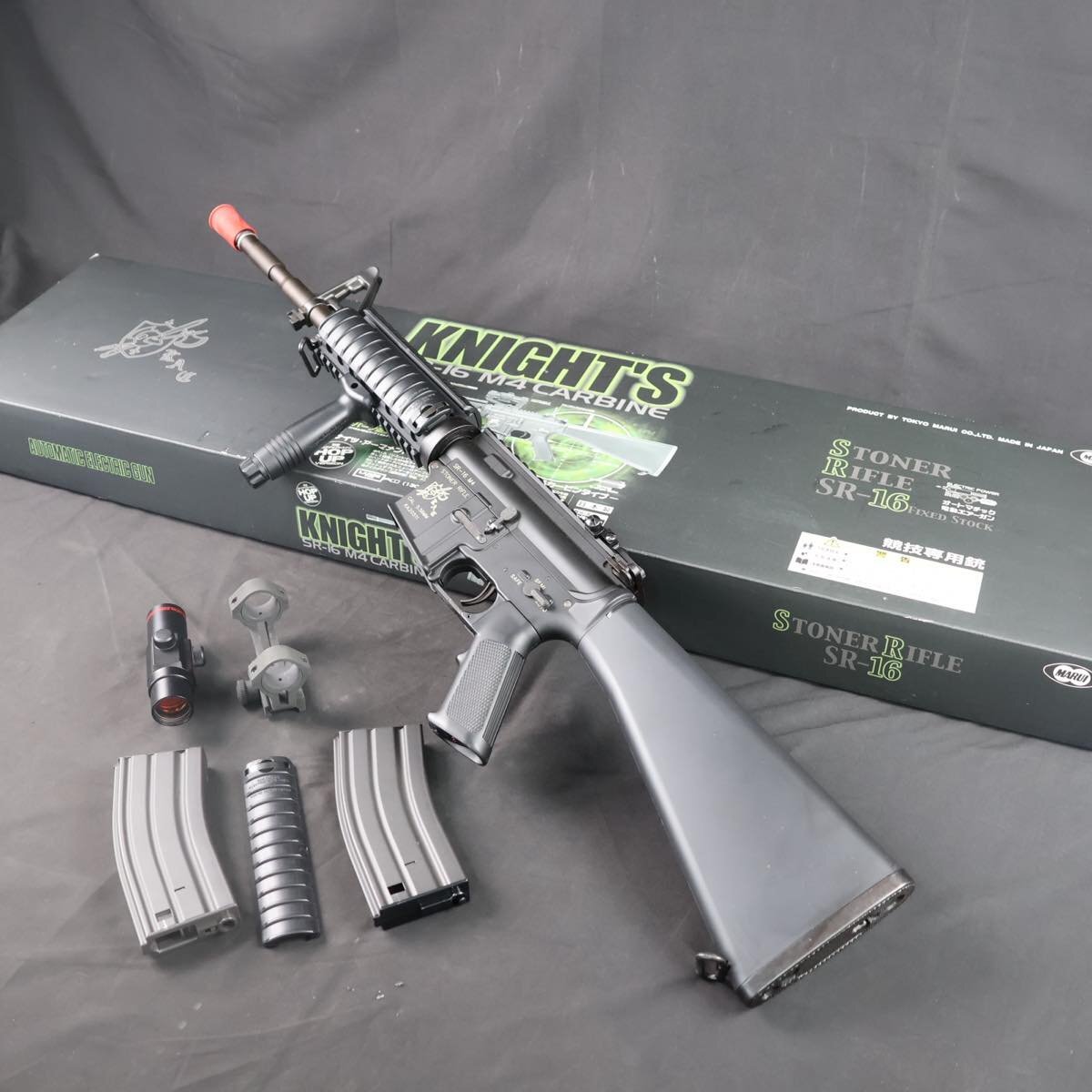 Yahoo!オークション - 東京マルイ KNIGHTS ナイツ SR-16 M4 CARBINE 電...