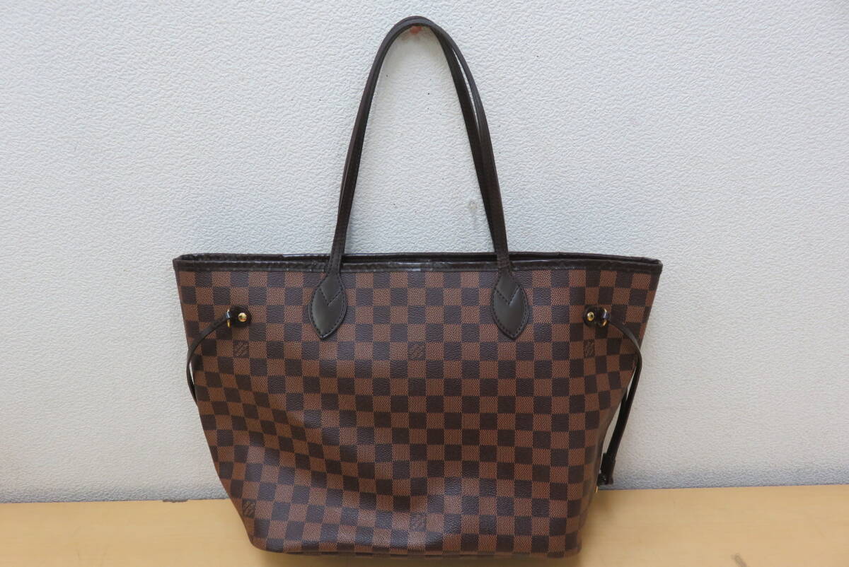 Yahoo!オークション - ヴィトン LOUIS VITTON ダミエ ネヴァーフルMM ...