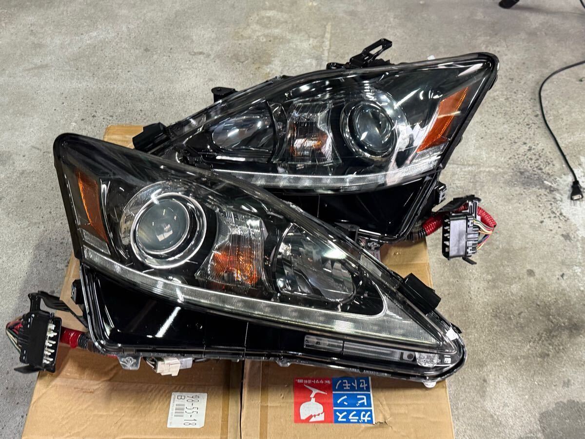Yahoo!オークション - レクサス IS250C後期 純正ヘッドライト