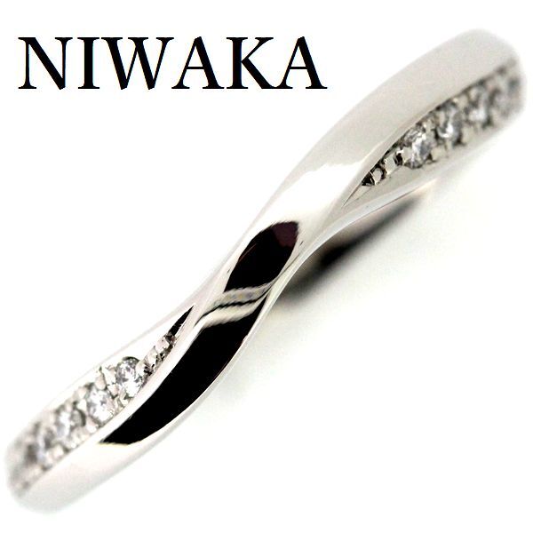 NIWAKA 俄 茜雲 ダイヤモンド リング Pt950 6.5号 No2(プラチナ台)｜売買されたオークション情報、yahooの商品情報をアーカイブ公開 - オークファン（aucfan.com）