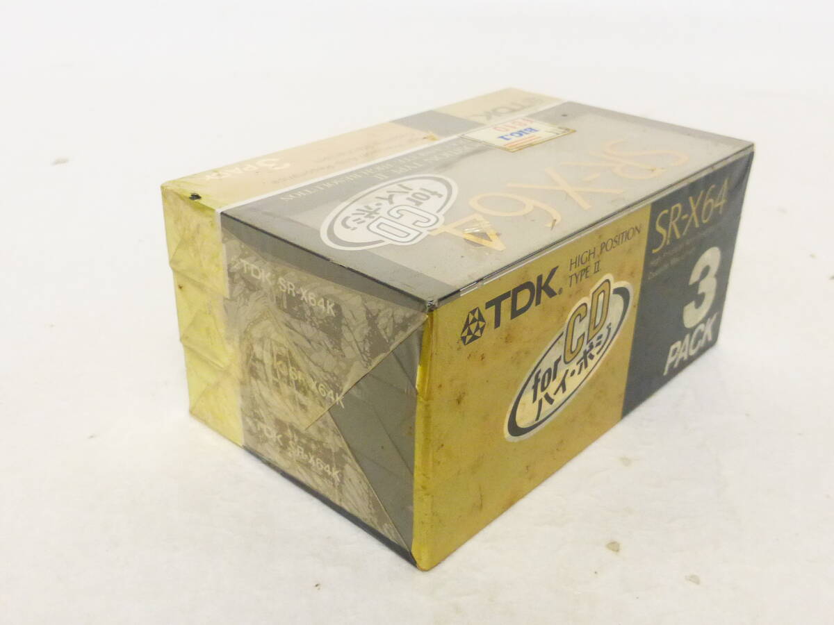 Yahoo!オークション - TDK ハイポジション カセットテープ 64分 3本パ...