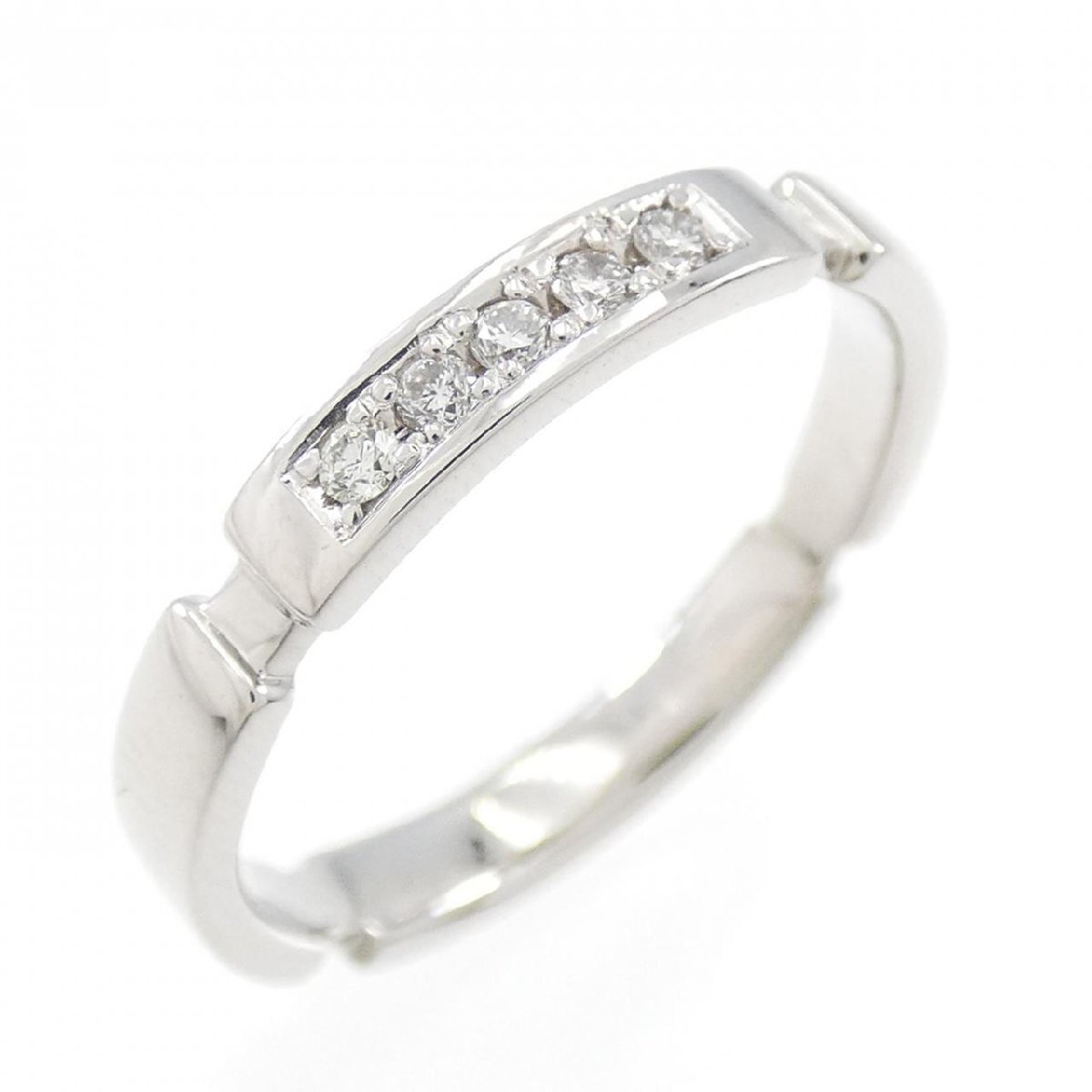 Yahoo!オークション - PT ダイヤモンド リング 0.08CT