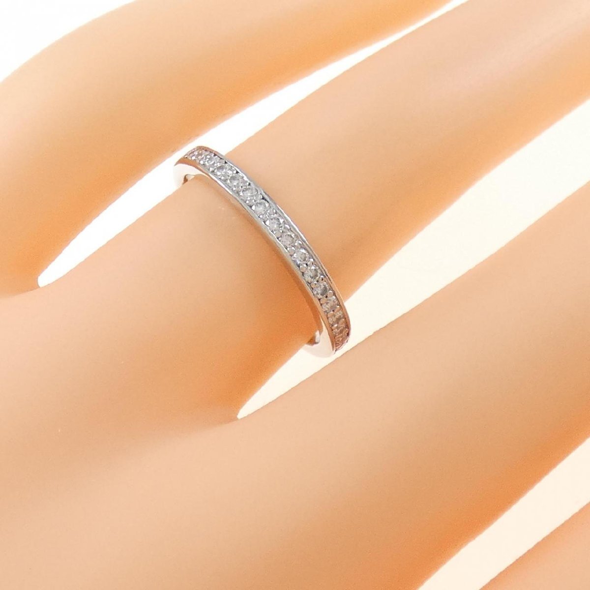 Yahoo!オークション - PT ダイヤモンド リング 0.15CT