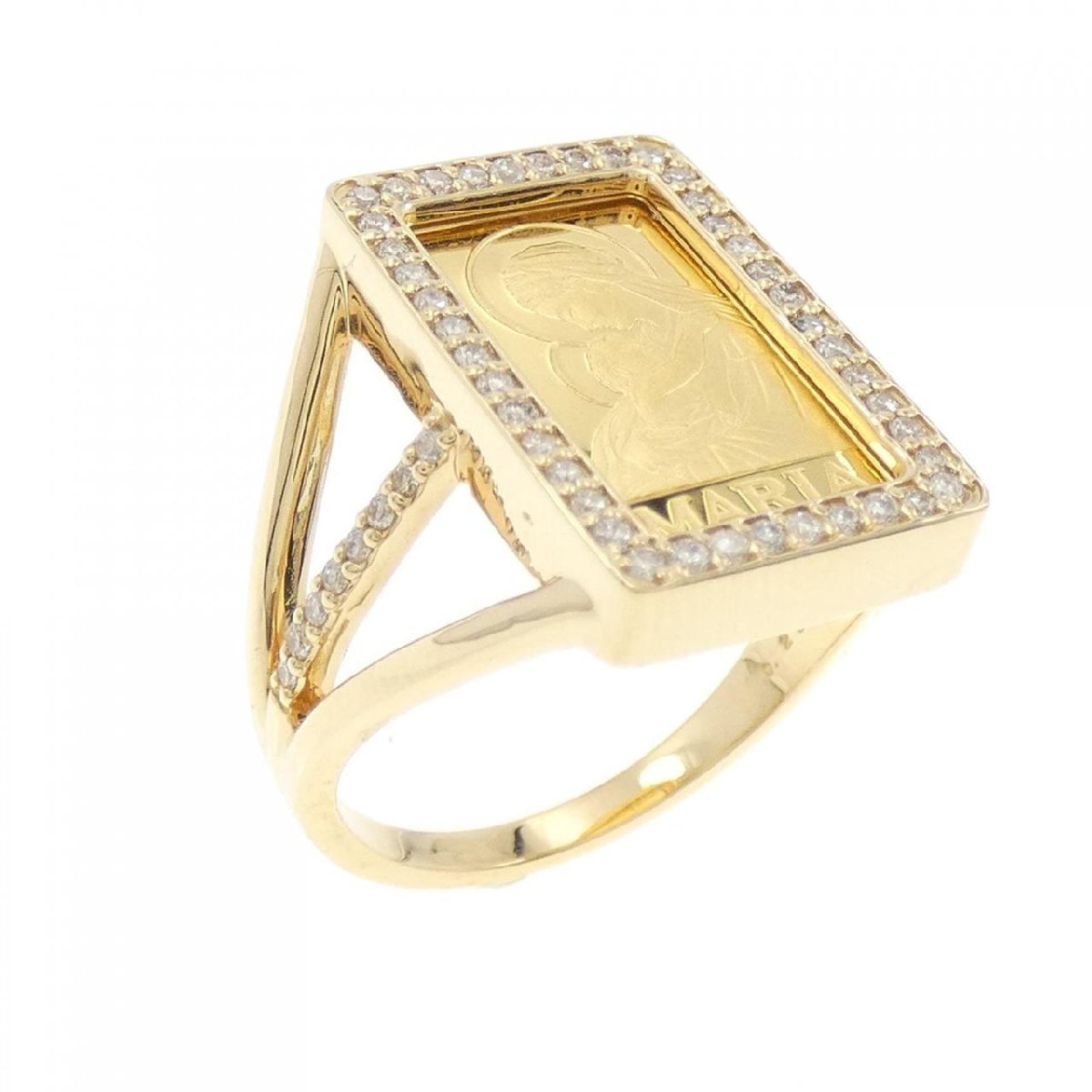 Yahoo!オークション - 【新品】K18YG ダイヤモンド リング 0.26CT