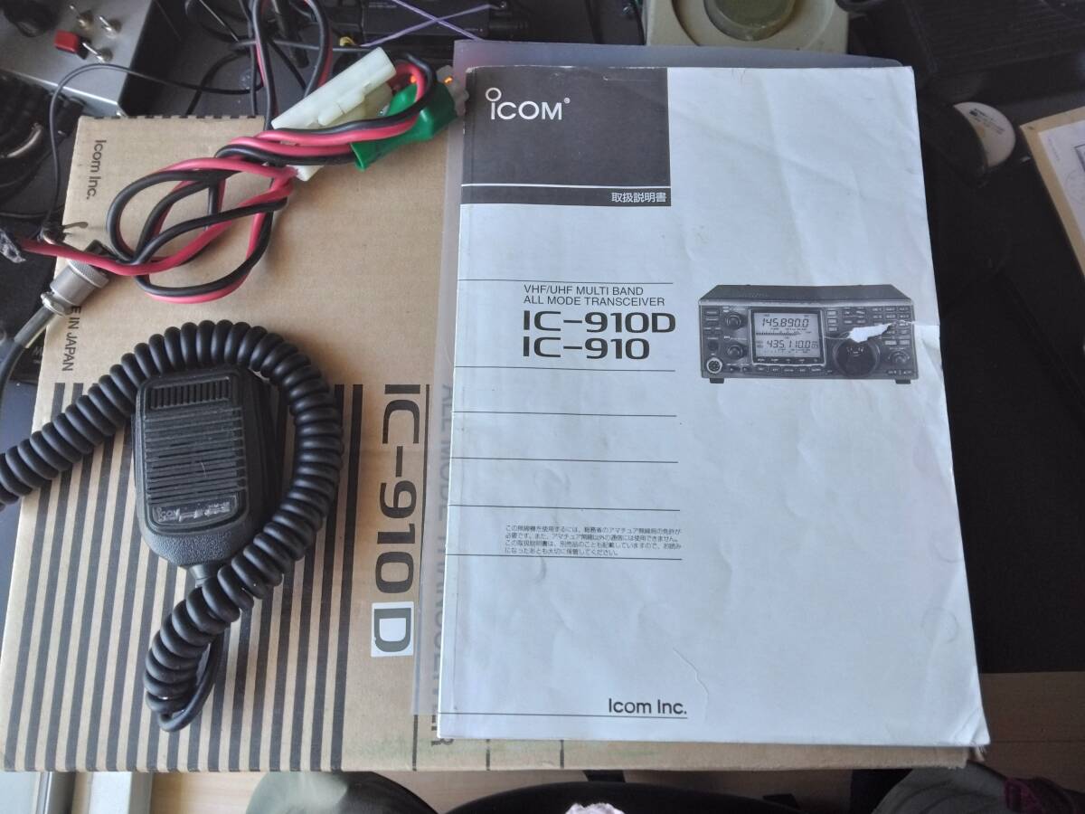 Yahoo!オークション - ICOM IC-910D 1200MHzはじめオプション多数組込み済