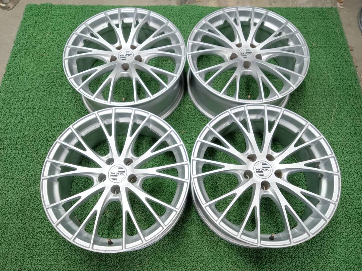 Yahoo!オークション - 希少品 MAK 19×8J +21 5H-112 4本セット 外車...