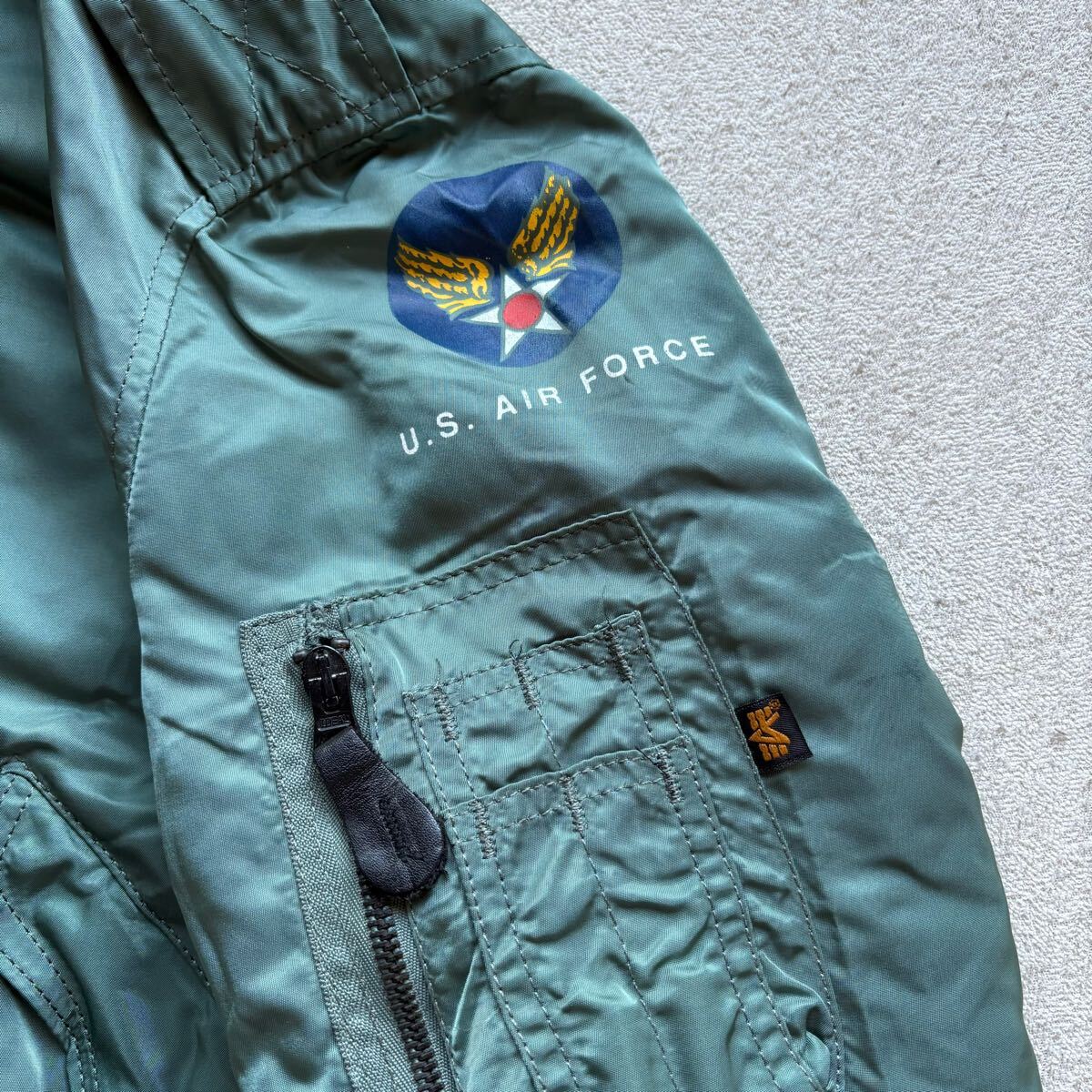 Yahoo!オークション - 美品 ALPHA アルファ L-2B l 2b 90s USA製 フラ...