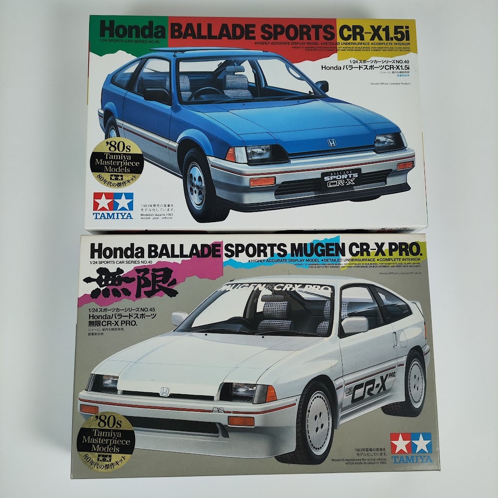 Yahoo!オークション - タミヤ 1/24 ホンダ バラード スポーツ 無限 CR-...