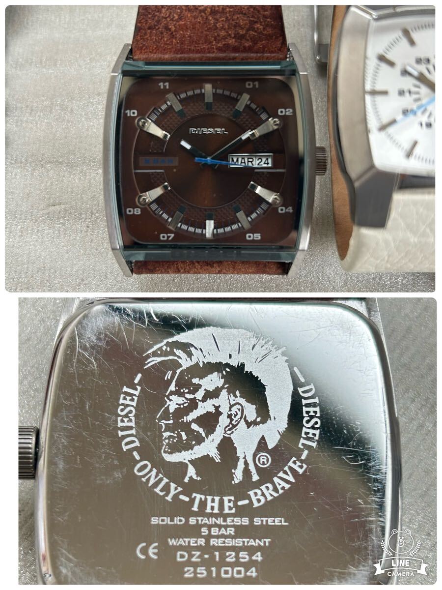 1000円〜 時計おまとめ 腕時計 DIESEL ディーゼル 8本セット 未稼働 DZ-2091.4329.1148.1206.1405.1254.1275(男性用)｜売買されたオークション ...