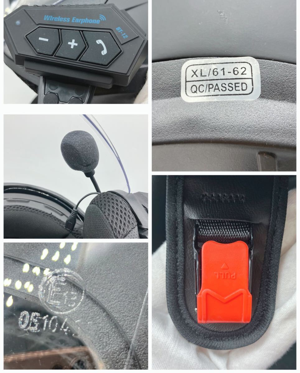 Yahoo!オークション - 未使用品/GXT/フルフェイス/ヘルメット/XLサイズ...