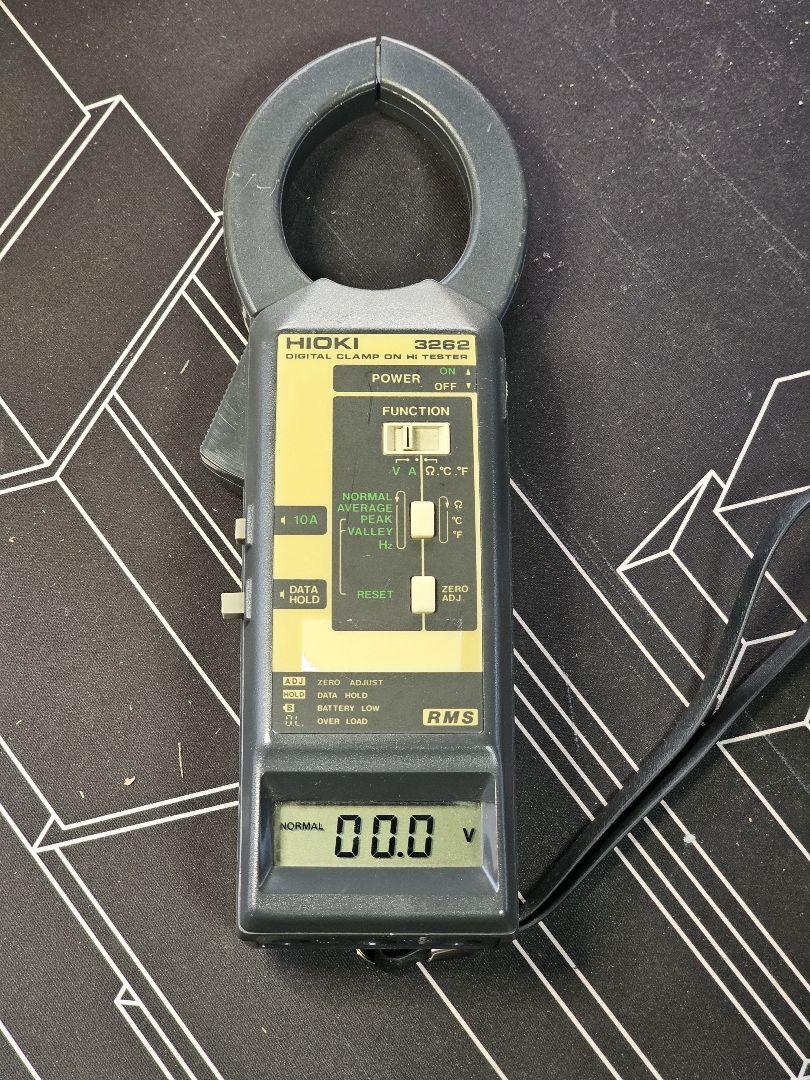 Yahoo!オークション - HIOKI 3262 ディジタルクランプオンハイテスタ正...