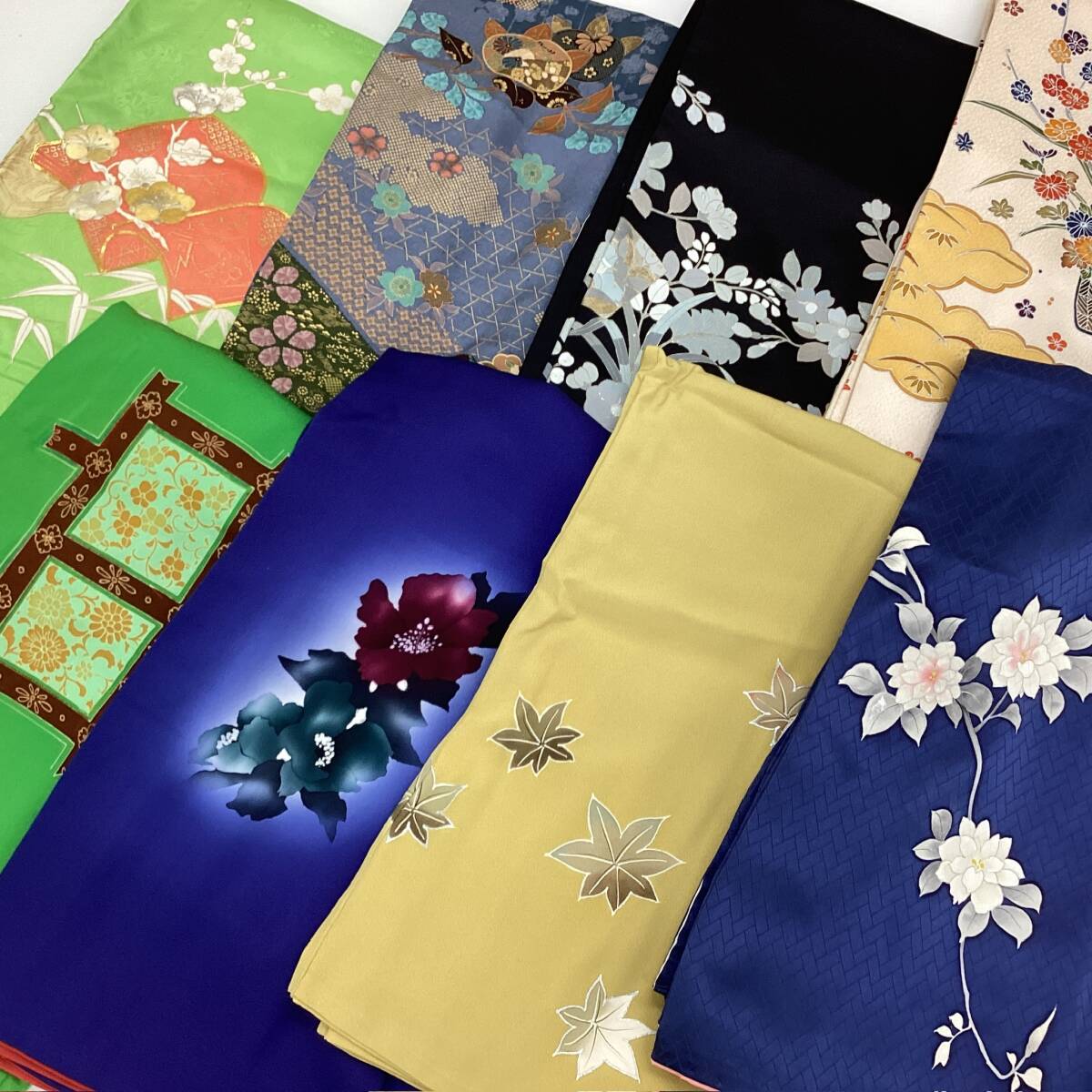 Yahoo!オークション - 【きものや】K309 すべて正絹着物 付下げ・訪問...