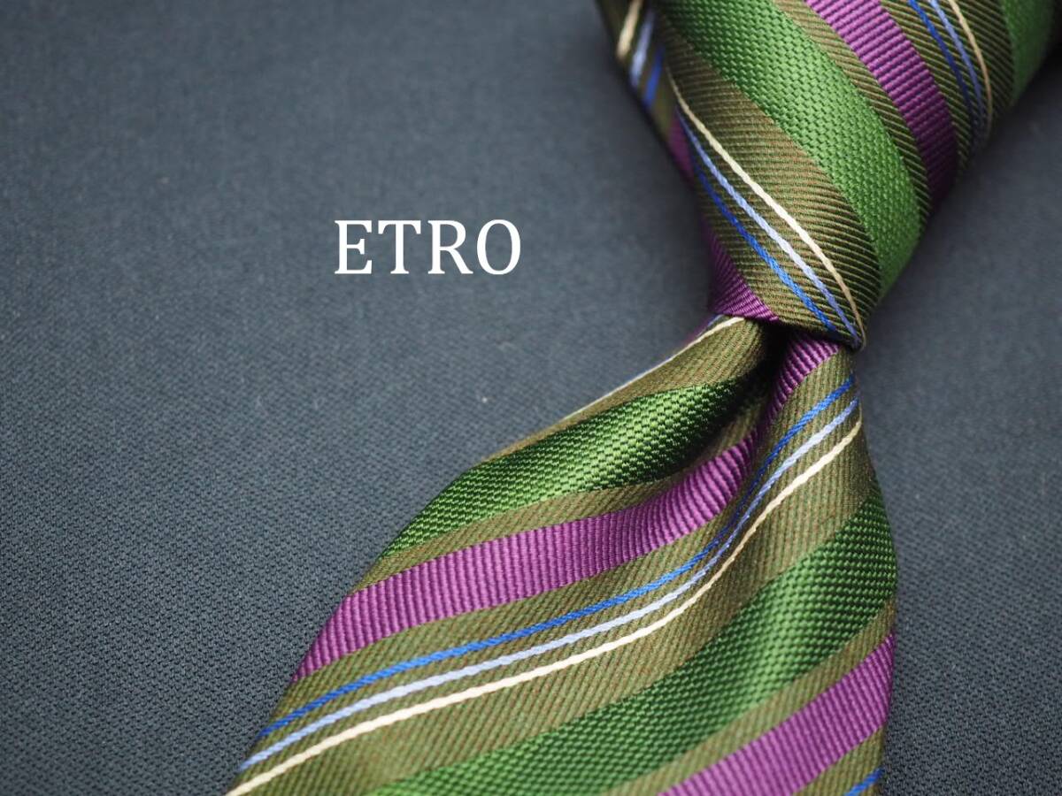 ETRO エトロ C1649 グリーン系 SILK ブランド ネクタイ 古着 良品(その他)｜売買されたオークション情報、yahooの商品情報をアーカイブ公開 - オークファン（aucfan.com）