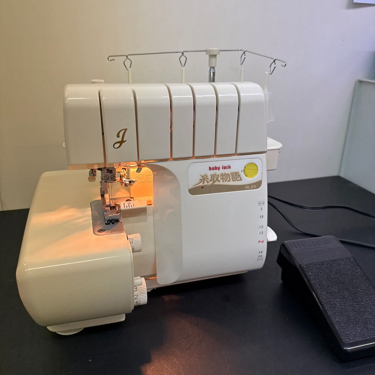 Yahoo!オークション - 24010907 baby lock ベビーロック 糸取物語 BL66...