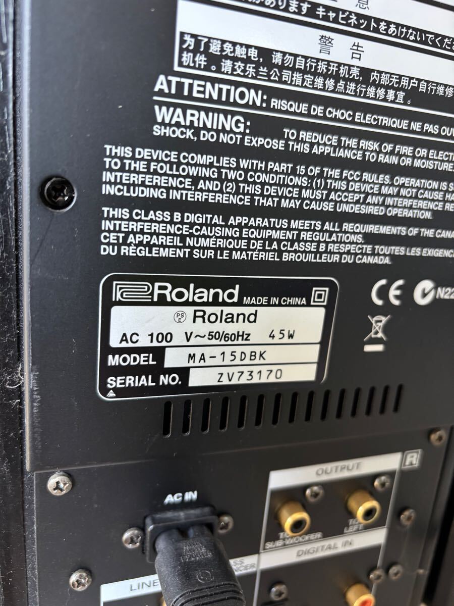 Yahoo!オークション - Roland ローランド EDIROL MA-15D 音響機器