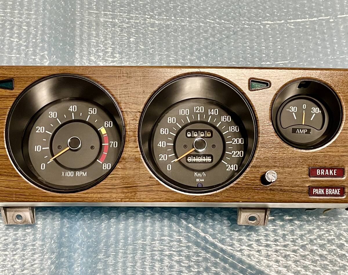 Yahoo!オークション - 激レア ケンメリ 輸出用 240km スピードメーター...