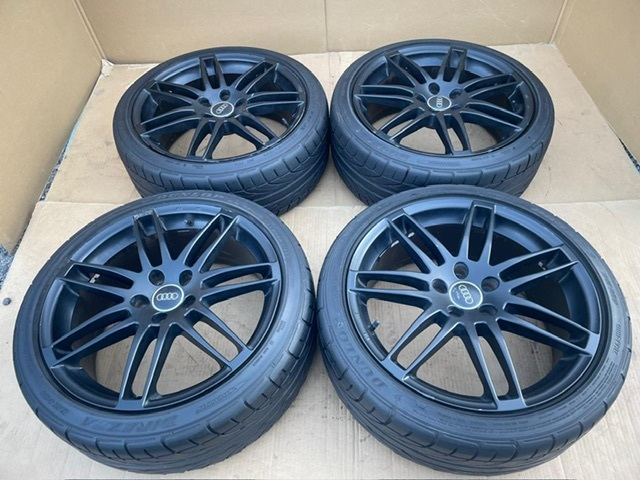 Yahoo!オークション - ホイール付タイヤ4本セット AUDI A3 A4 等 8J×...