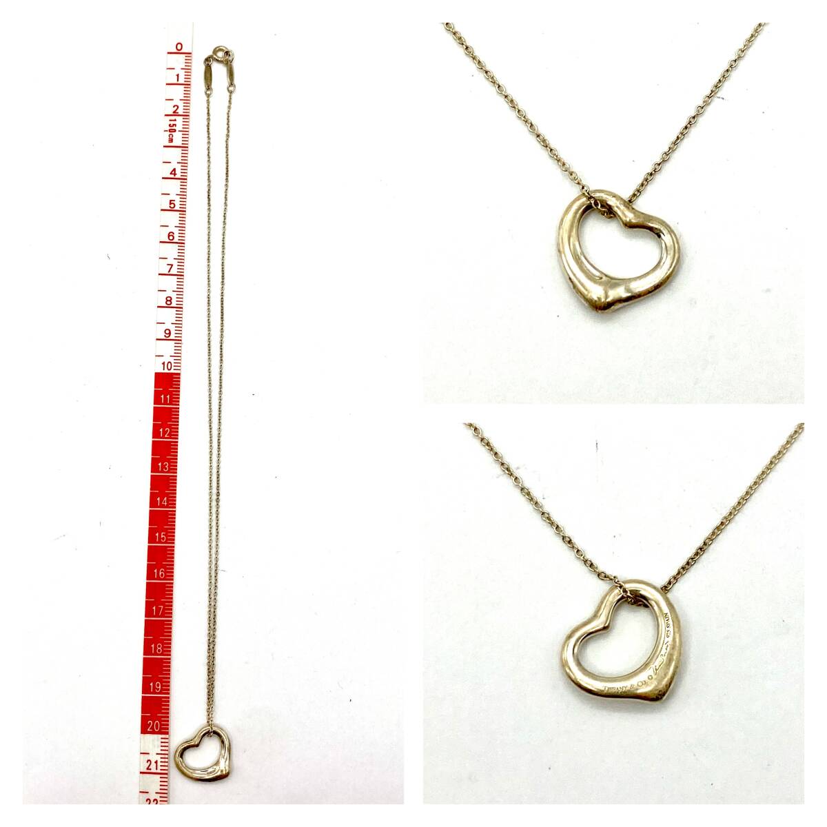 Yahoo!オークション - KY0416 【925刻印】TIFFANY & Co. ティファニー ...