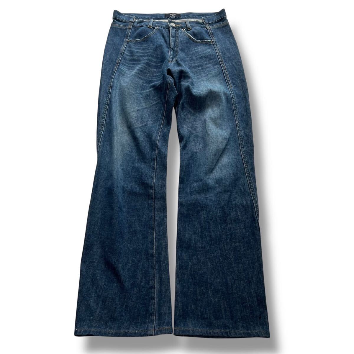 Yahoo!オークション - CABANE de ZUCCa denim pantsjapan label Japane...