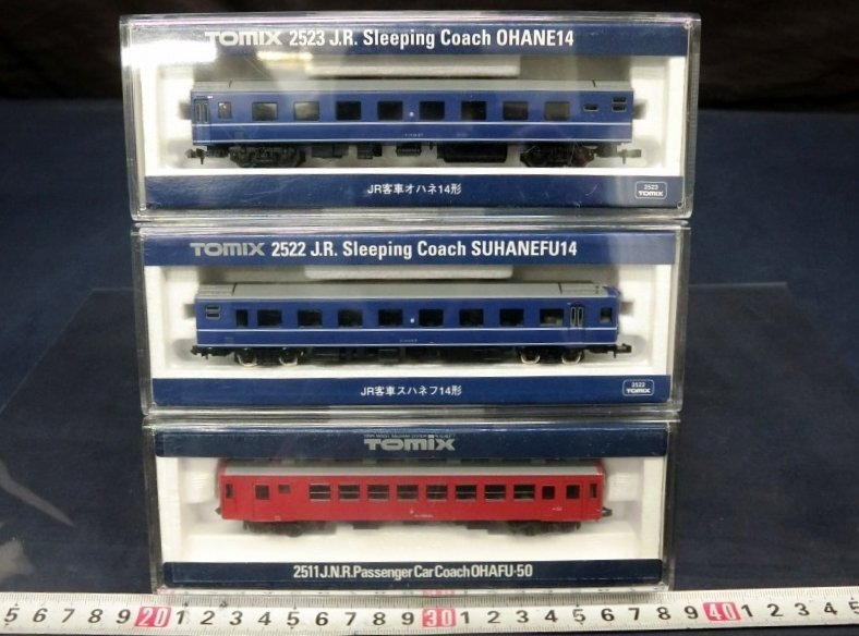 Yahoo!オークション - L0178 TOMIX 2522 スハネフ14 2511 オハフ50 252...