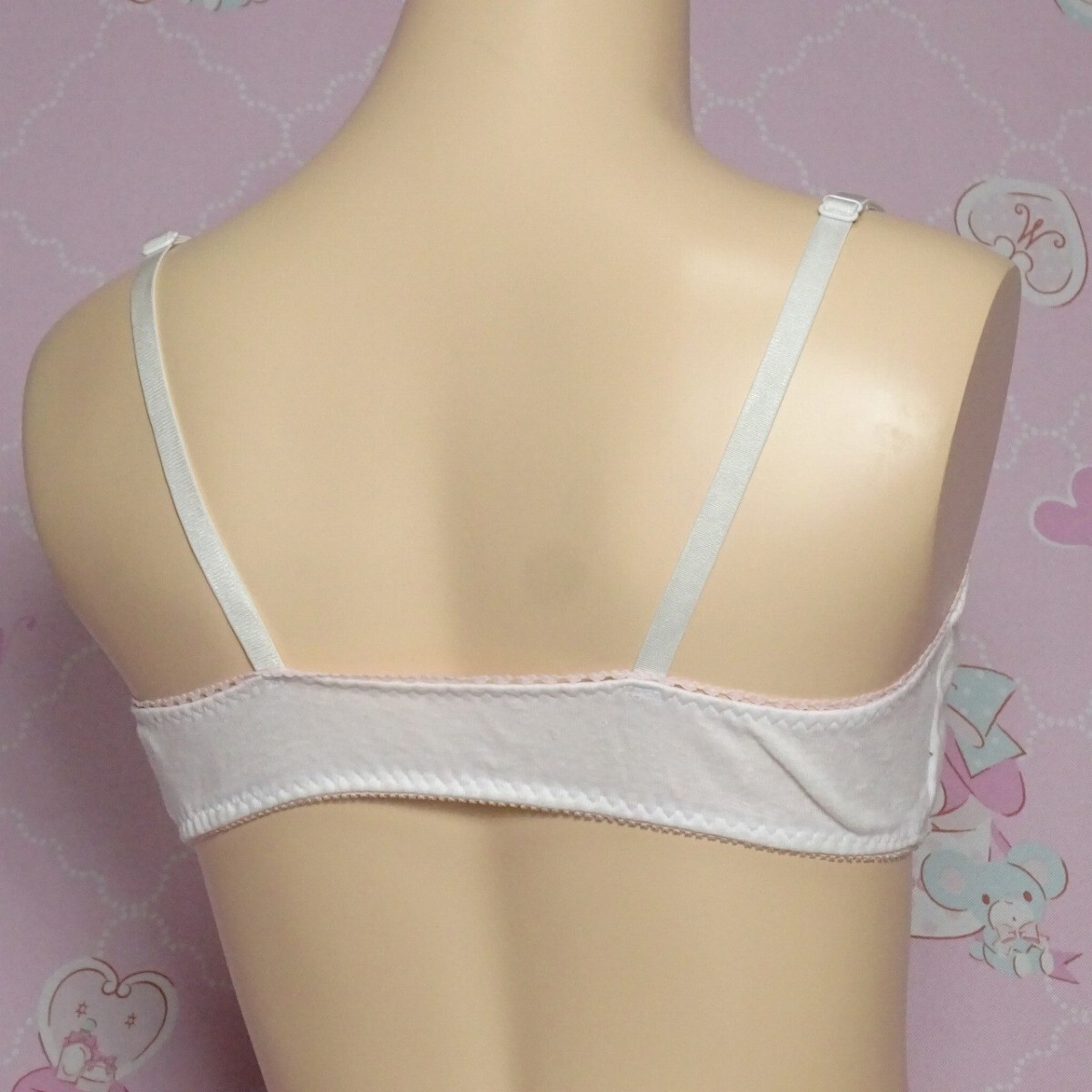 Yahoo!オークション - （2444） ハーフトップ 三角ブラ Sサイズ 女児服...