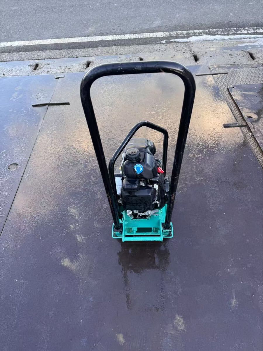 Yahoo!オークション - コンパクター 49kg ガソリン 路盤 三笠産業 建設...