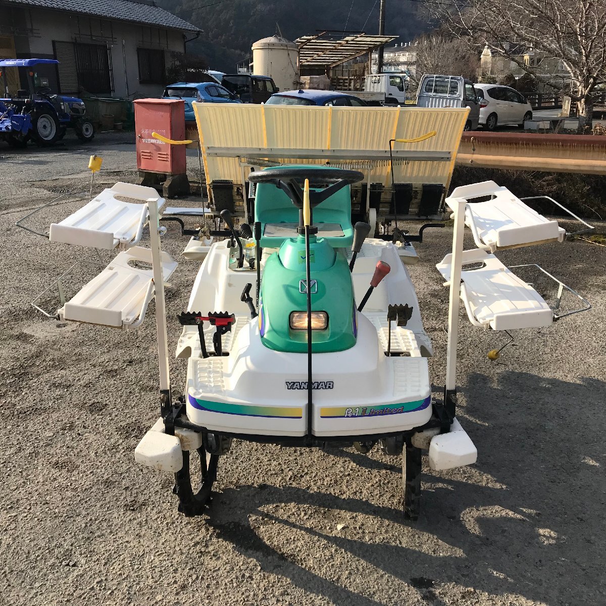 Yahoo!オークション - ヤンマー YANMAR Pe-1 乗用田植機 4条 中古 京都...