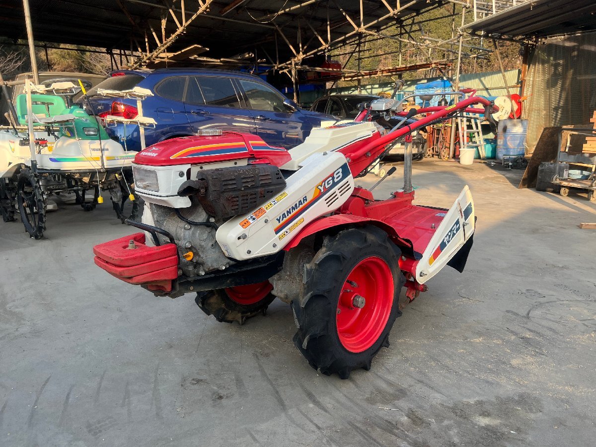 Yahoo!オークション - ヤンマー YANMAR YG8 耕運機 ジャンク 京都発