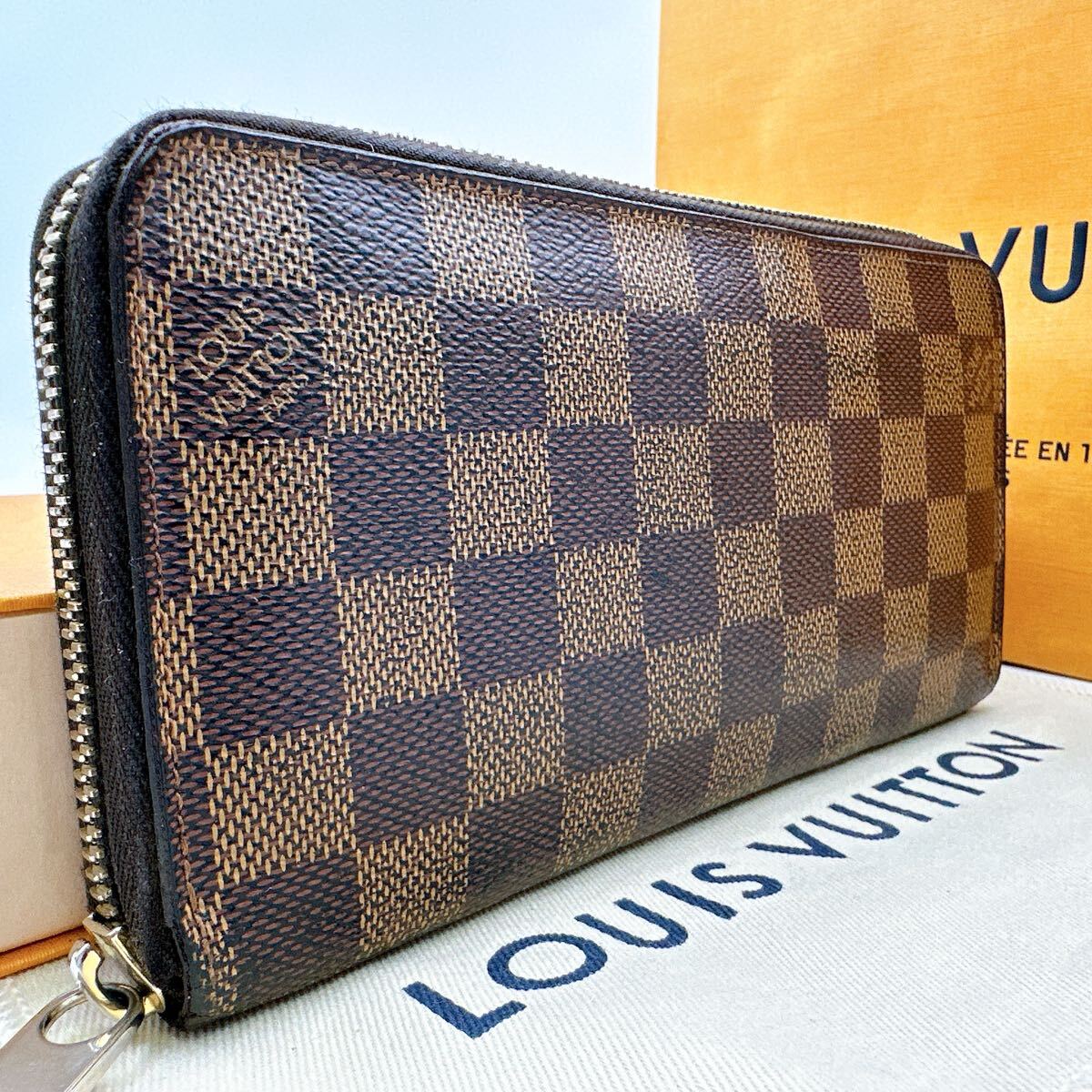 Yahoo!オークション - 3736【美品】LOUIS VUITTON ルイヴィトン ダミエ...