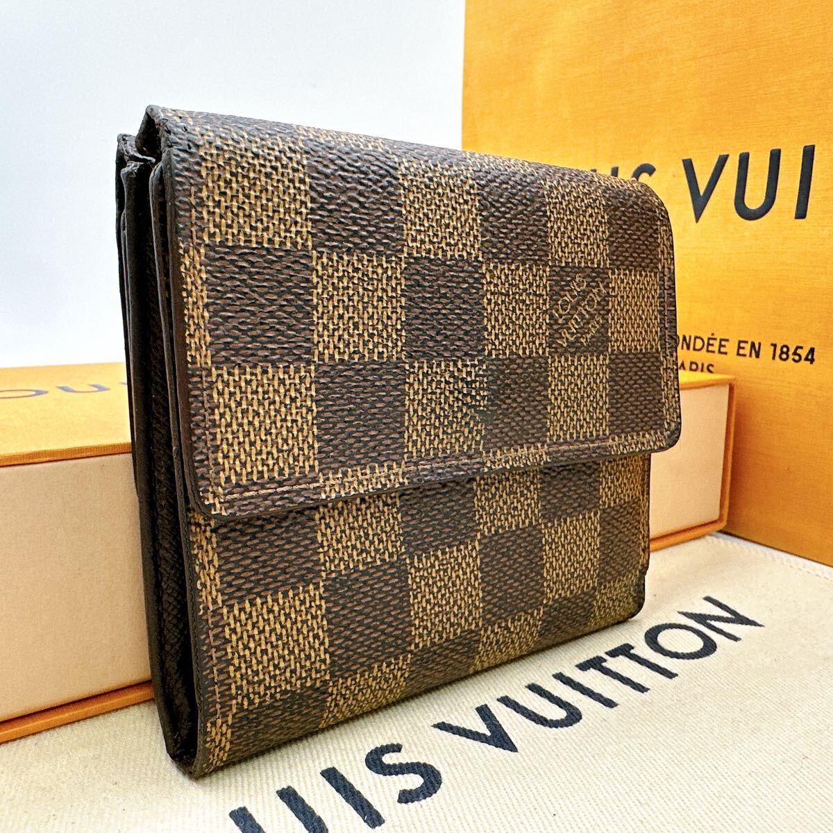 Yahoo!オークション - 3857【美品】LOUIS VUITTON ルイヴィトン ダミエ...