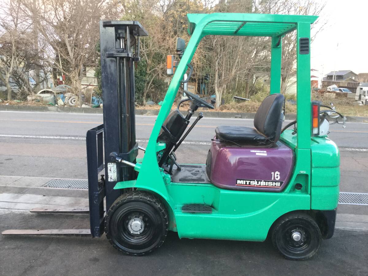 Yahoo!オークション - フォークリフト三菱FG10（F25B-00290）ガソリン...