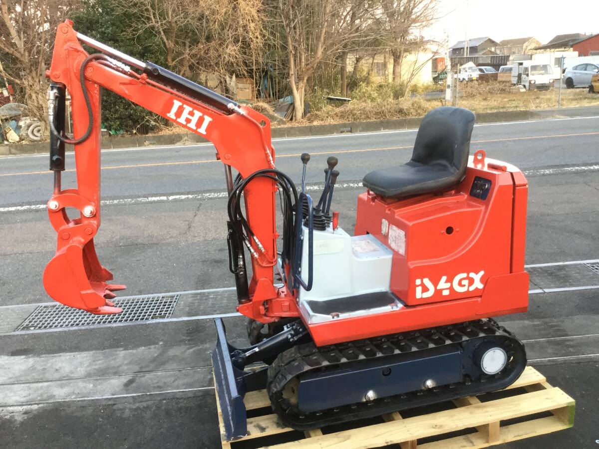 Yahoo!オークション - ミニユンボ IHI IS-4GX デイーゼルエンジン 動作...