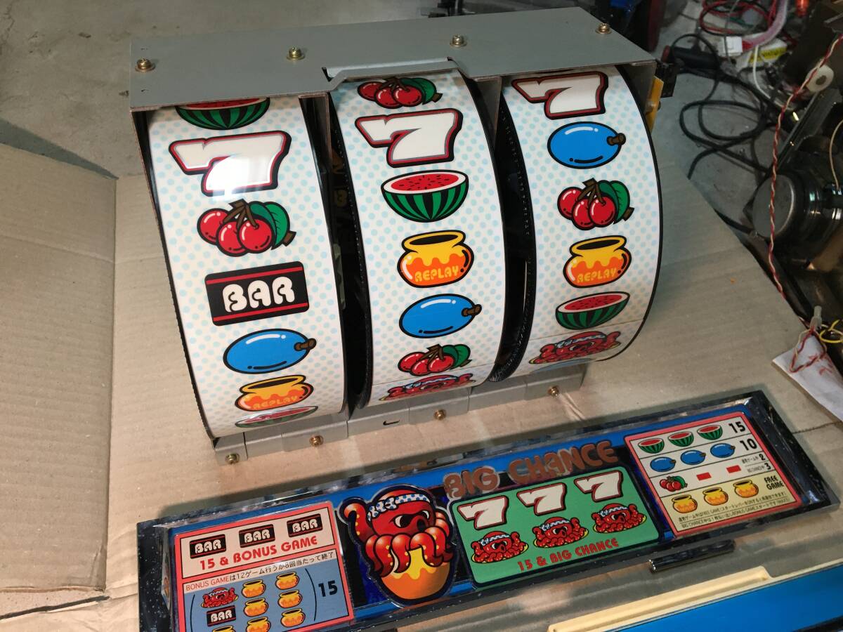 パチスロ 実機用 スロット 部品 瑞穂製作所 4号機 タコスロ 載せ パチスロ 実機用 スロット 部品 瑞穂製作所 4号機 タコスロ 載せ