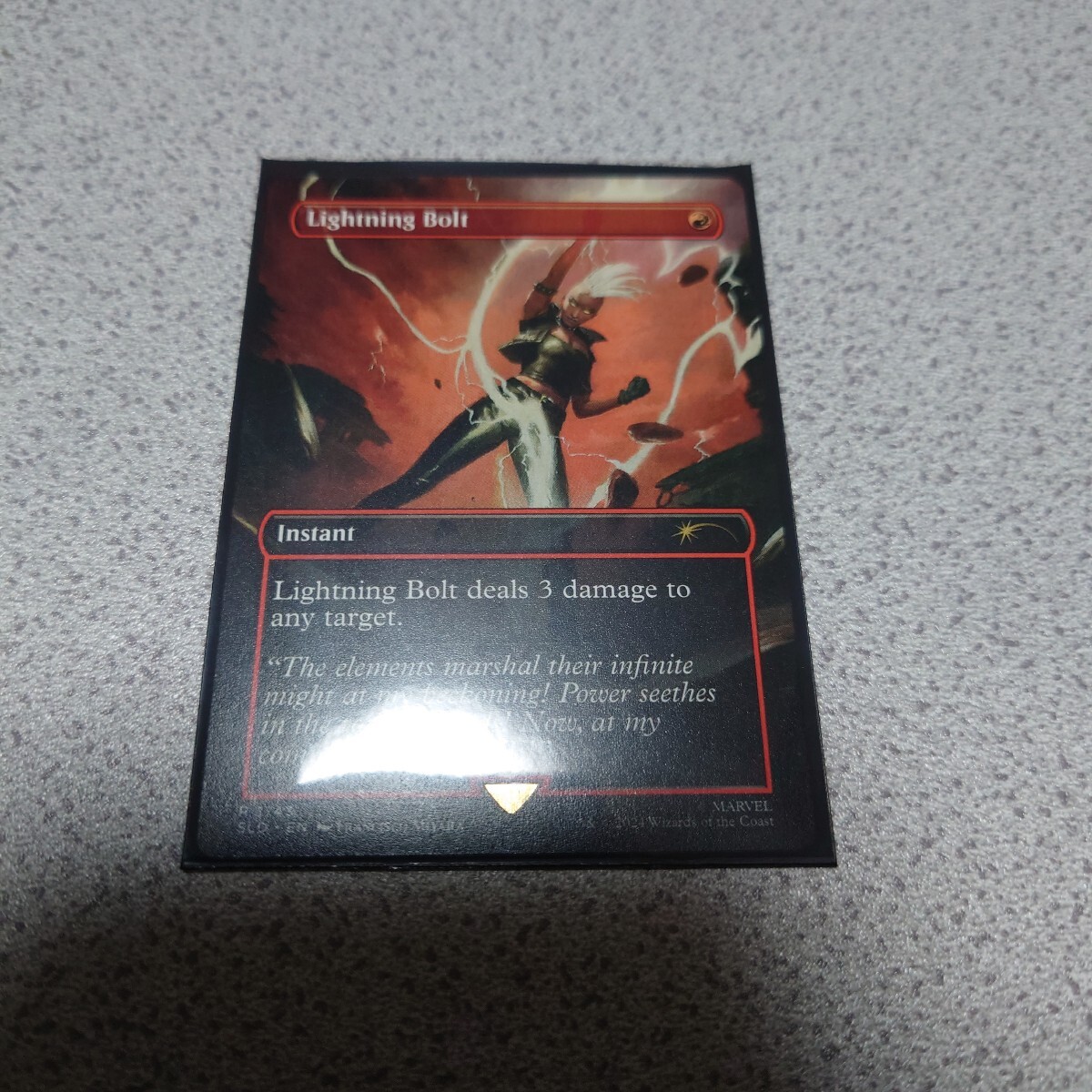 Yahoo!オークション - MTG SLD 稲妻 英語 一枚 Secret lair MARVEL Sto...