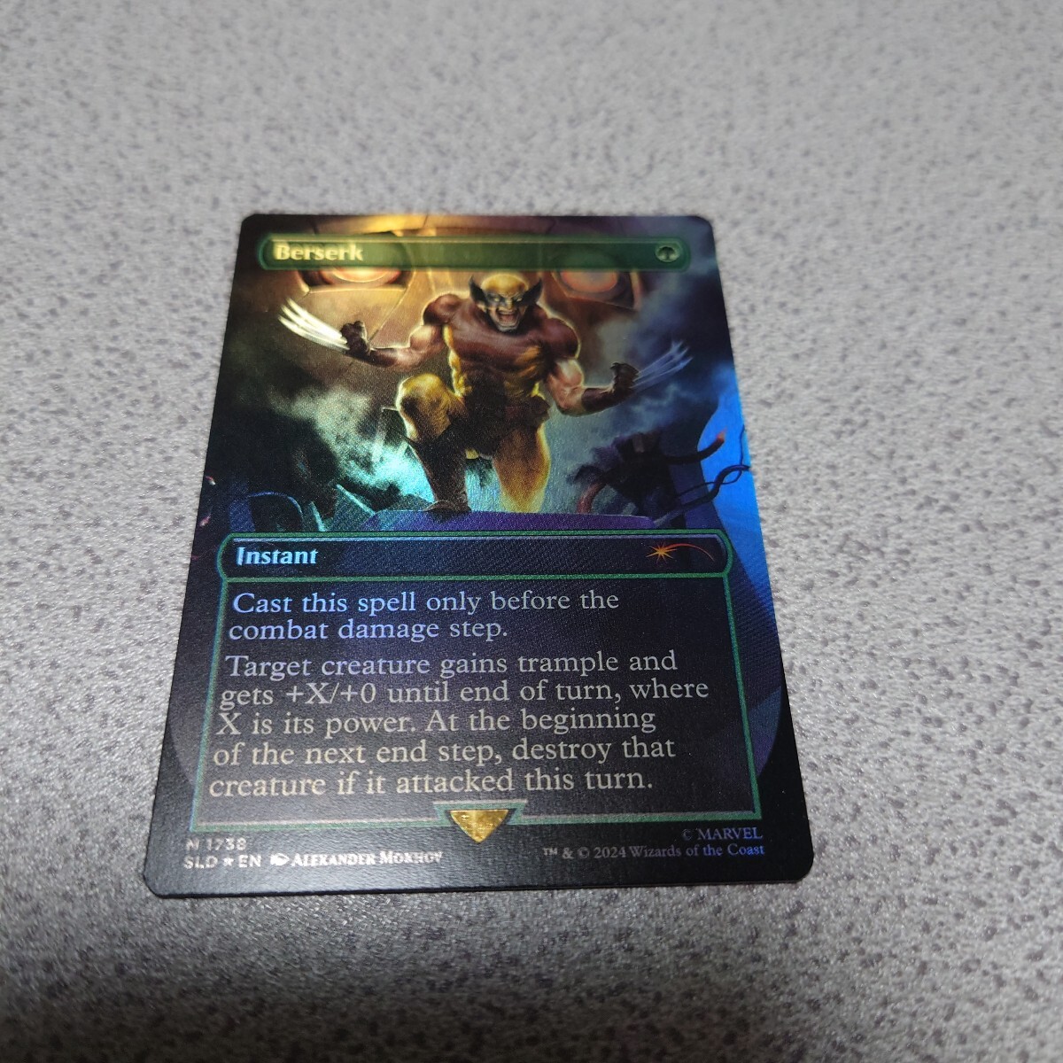 Yahoo!オークション - MTG SLD 狂暴化 英語foil 一枚 Secret lair MARV...