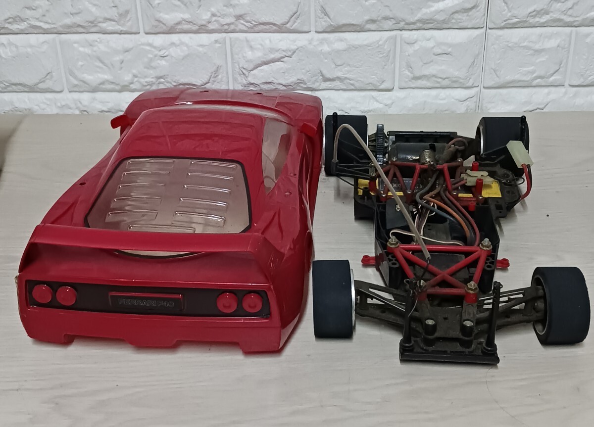Yahoo!オークション - フェラーリ タミヤ TAMIYA Ferrari F40 電動RC ...