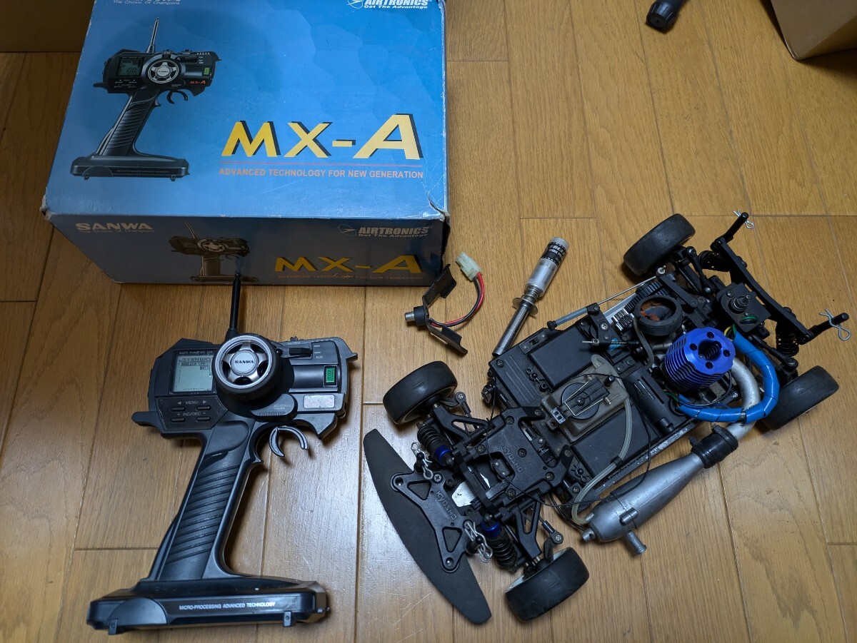 Yahoo!オークション - 京商 エンジンカー v-one s3 グロープラグ タッ...