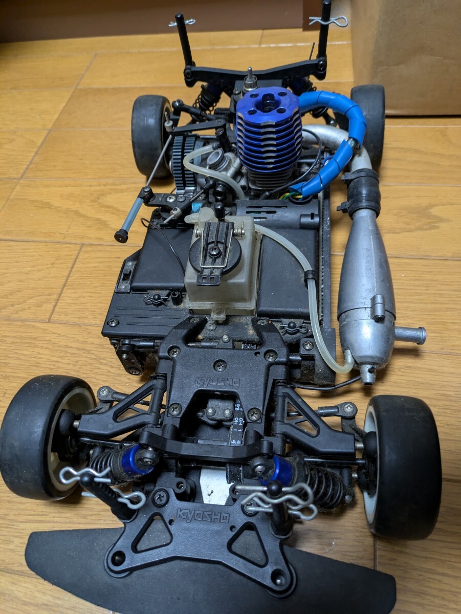 Yahoo!オークション - 京商 エンジンカー v-one s3 グロープラグ タッ...