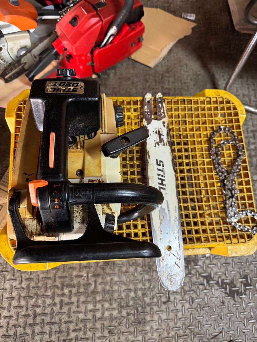Yahoo!オークション - STIHL スチール エンジンチェーンソー 0 2 0T 小...
