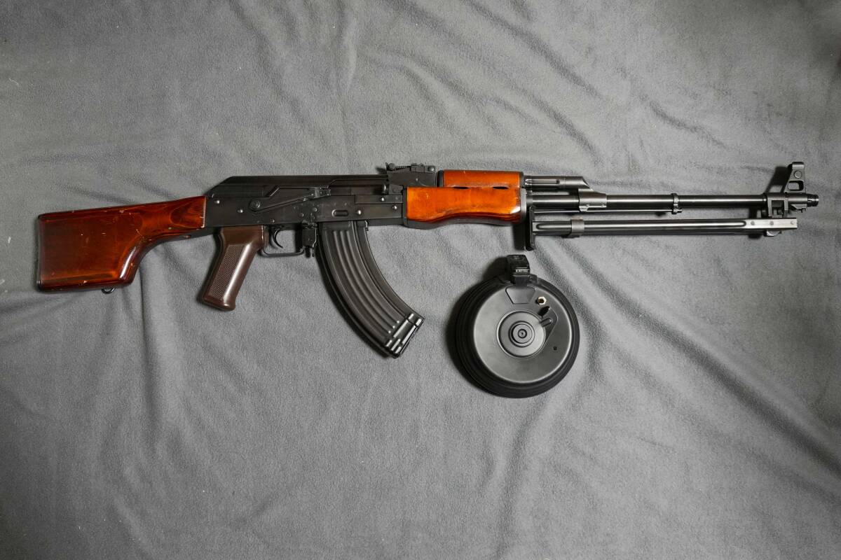 Yahoo!オークション - LCT RPK軽機関銃 ドラムマガジンセット ジャンク