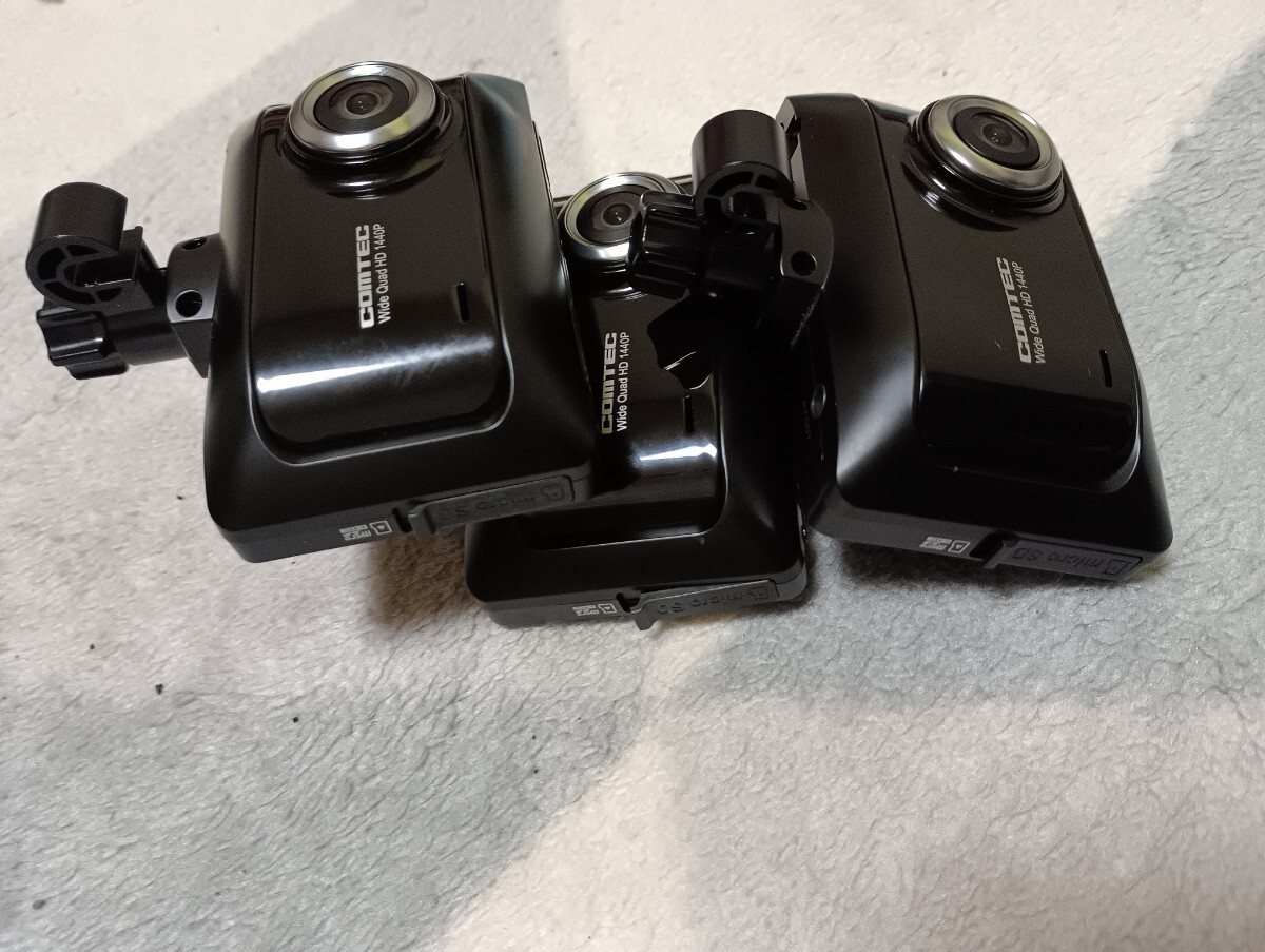 Yahoo!オークション - コムテックZDR-026・フロントカメラ×3台.ジャ...