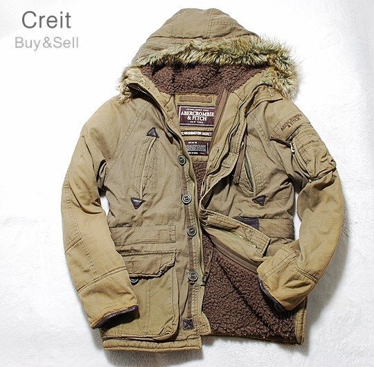 Yahoo!オークション - P202 人気モデル AFアバクロ Mサイズ裏ボアフー...