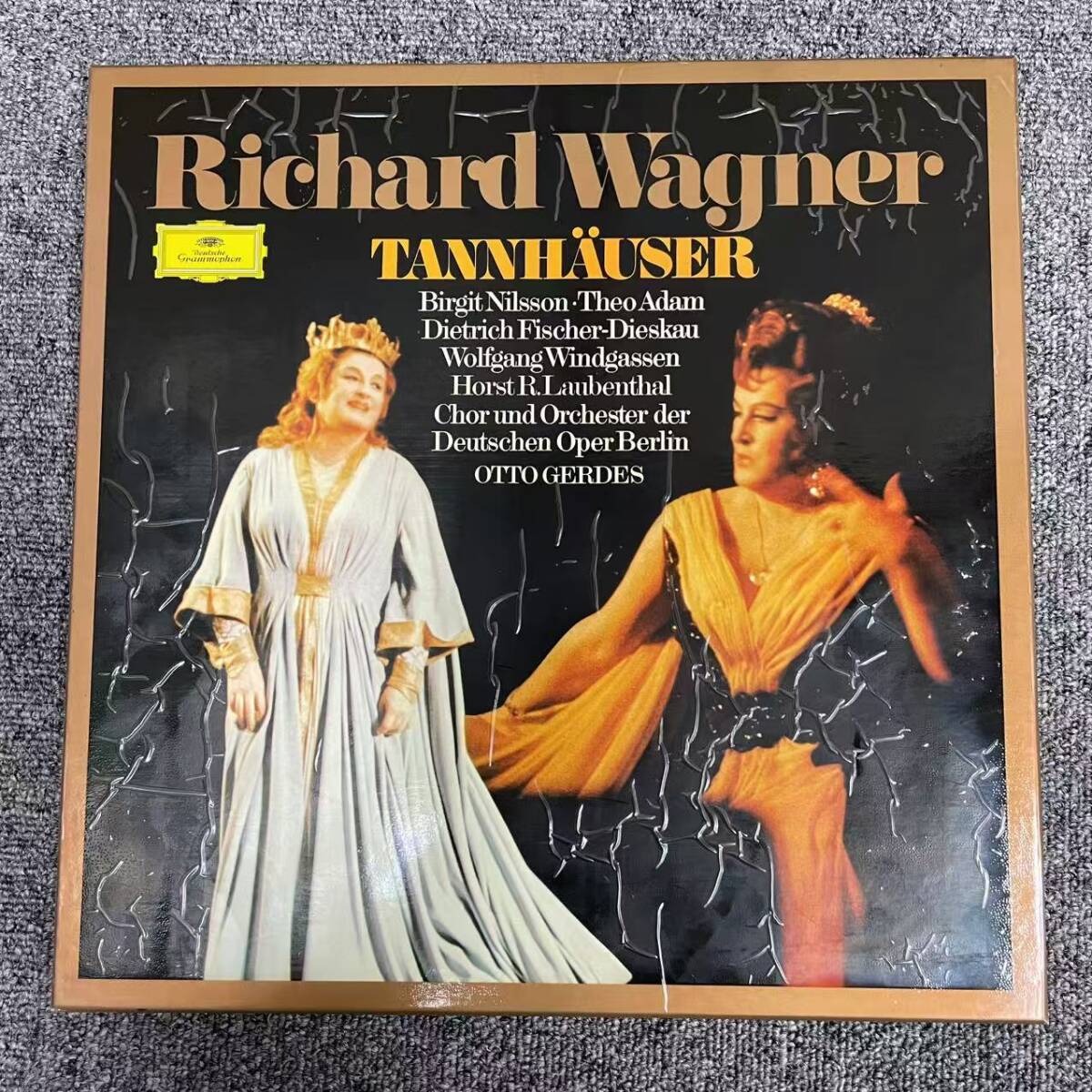Yahoo!オークション - LP/BOX/WAGNER TANNHUSER 4 LP BOX OTTO GERDES ...